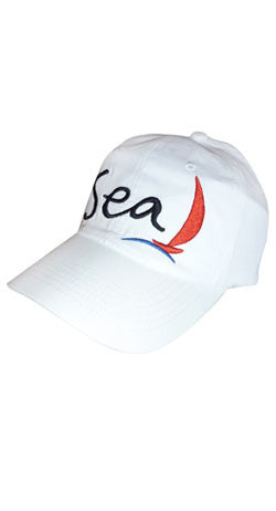 Sea A001 Sailing Cap | Soft, White with Velcro Adjustment – Sail ...
